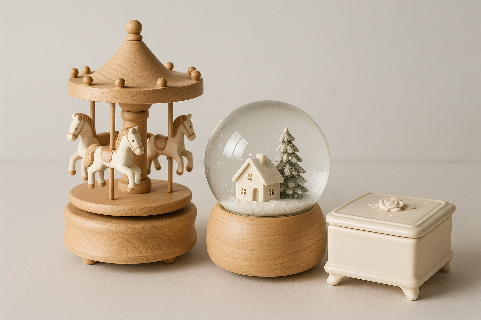 Music Boxes & Snow Globes for Kids - Magical Keepsakes - Send A Toy ...