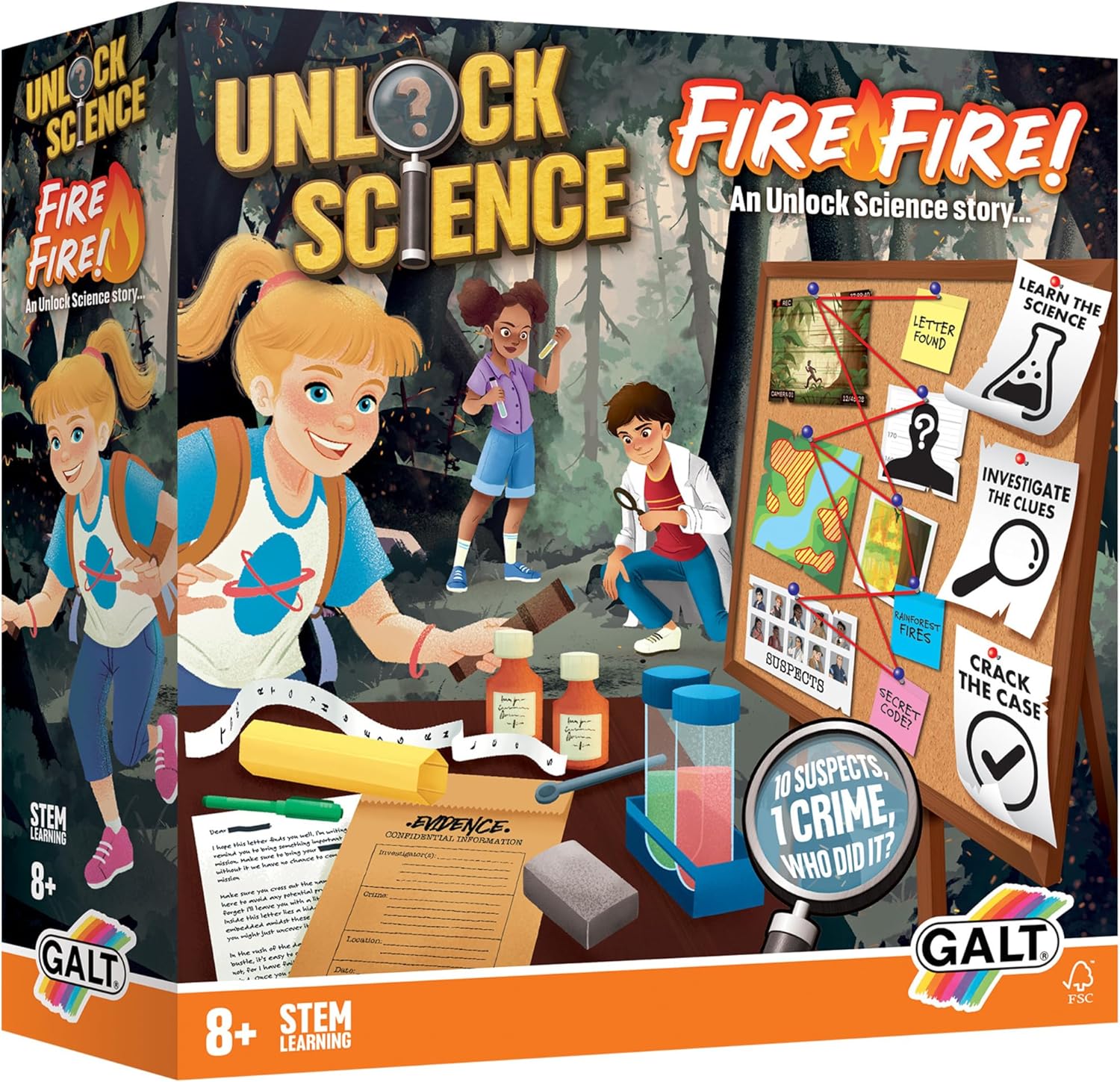 Unlock Science - Fire – Send A Toy